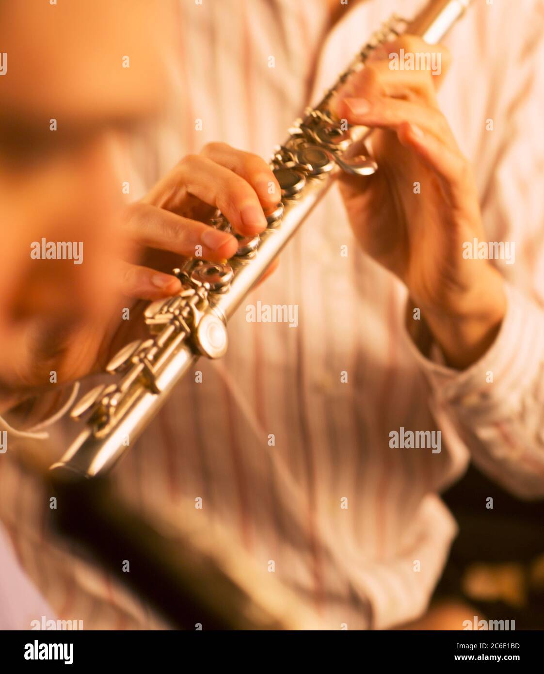 Young flutist hi-res stock photography and images - Alamy