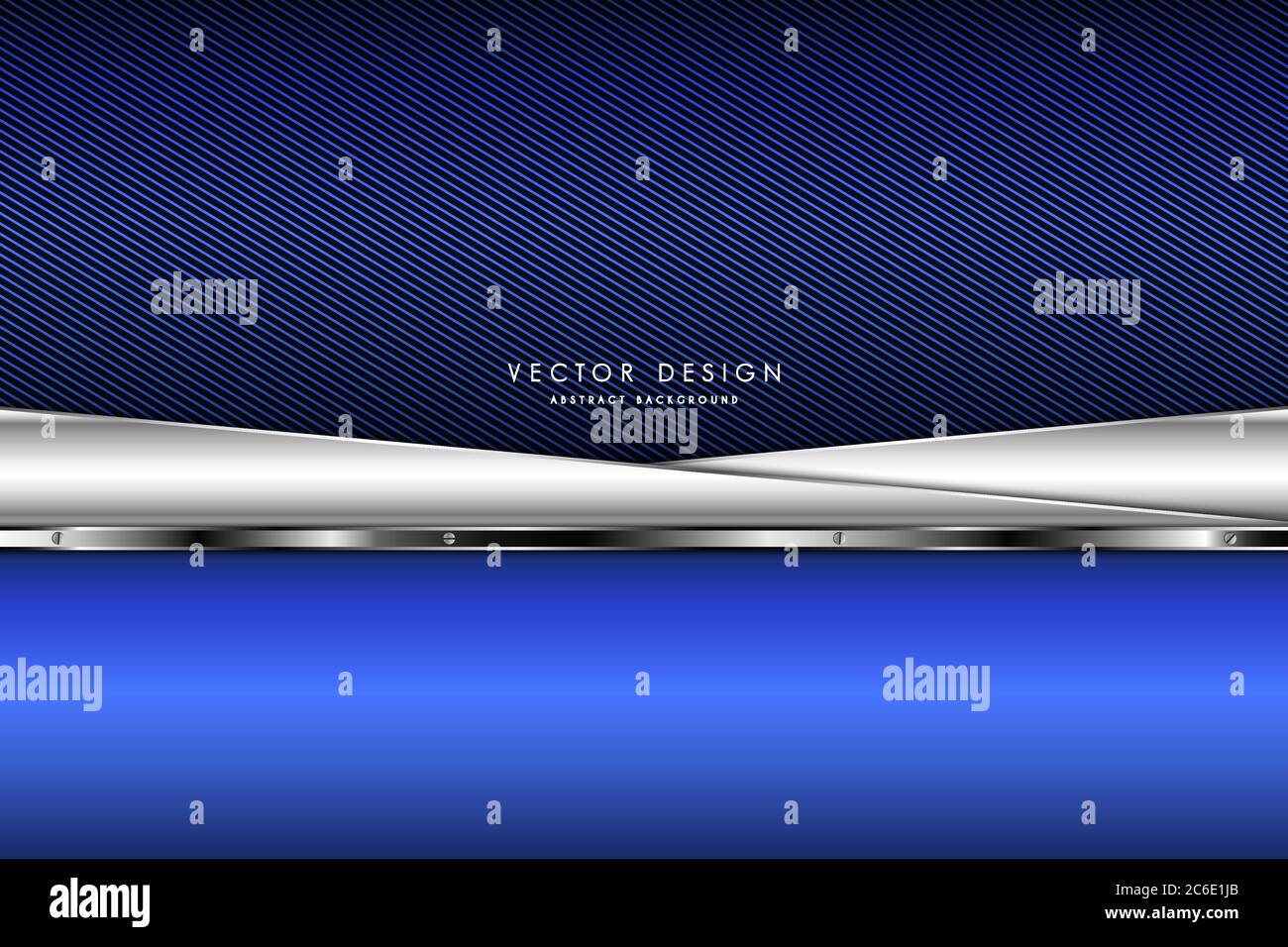 Navy blue and silver background hi-res stock photography and images - Alamy