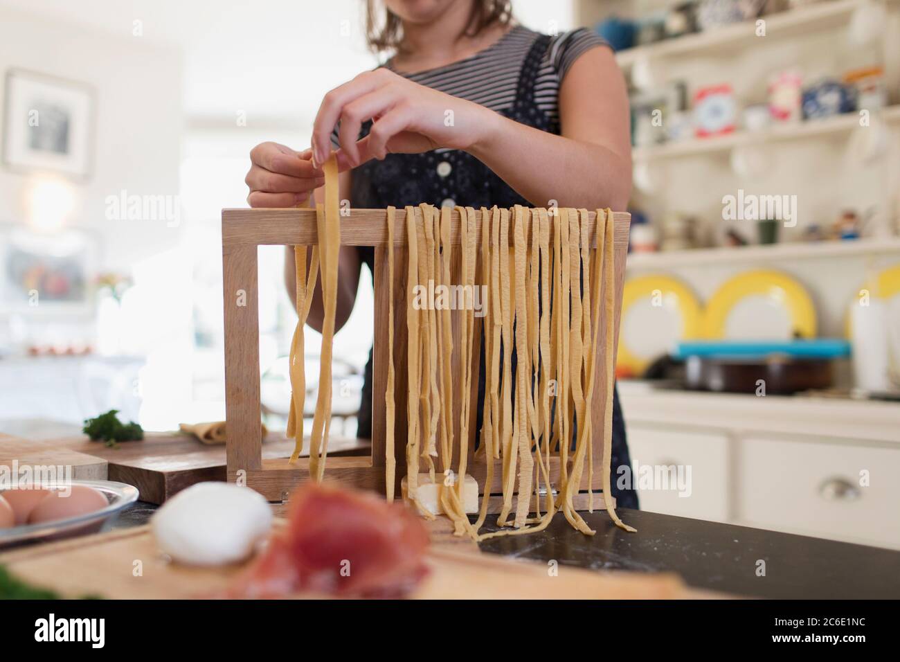 Homemade dry pasta hi-res stock photography and images - Alamy