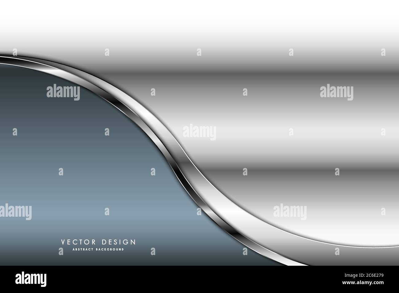 Blue Gray Metallic Background