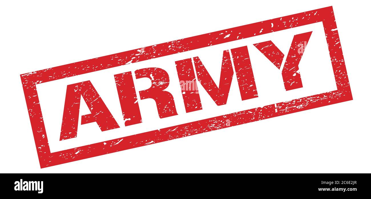 Army stamp Cut Out Stock Images & Pictures - Alamy