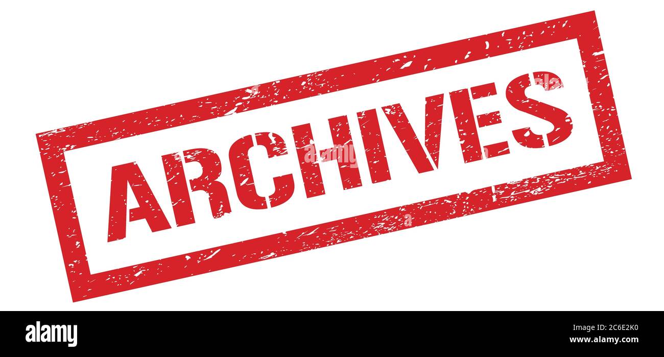 Archives stamp hi-res stock photography and images - Alamy
