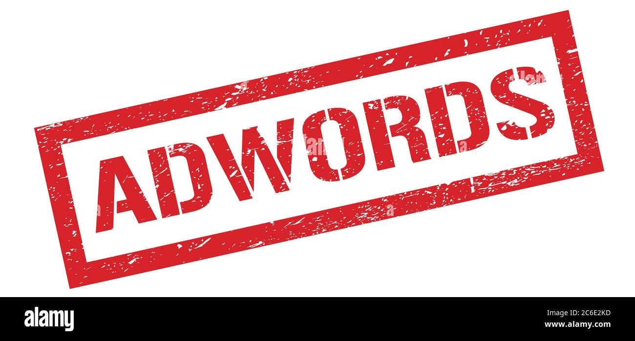 Adwords stamp Cut Out Stock Images & Pictures - Alamy