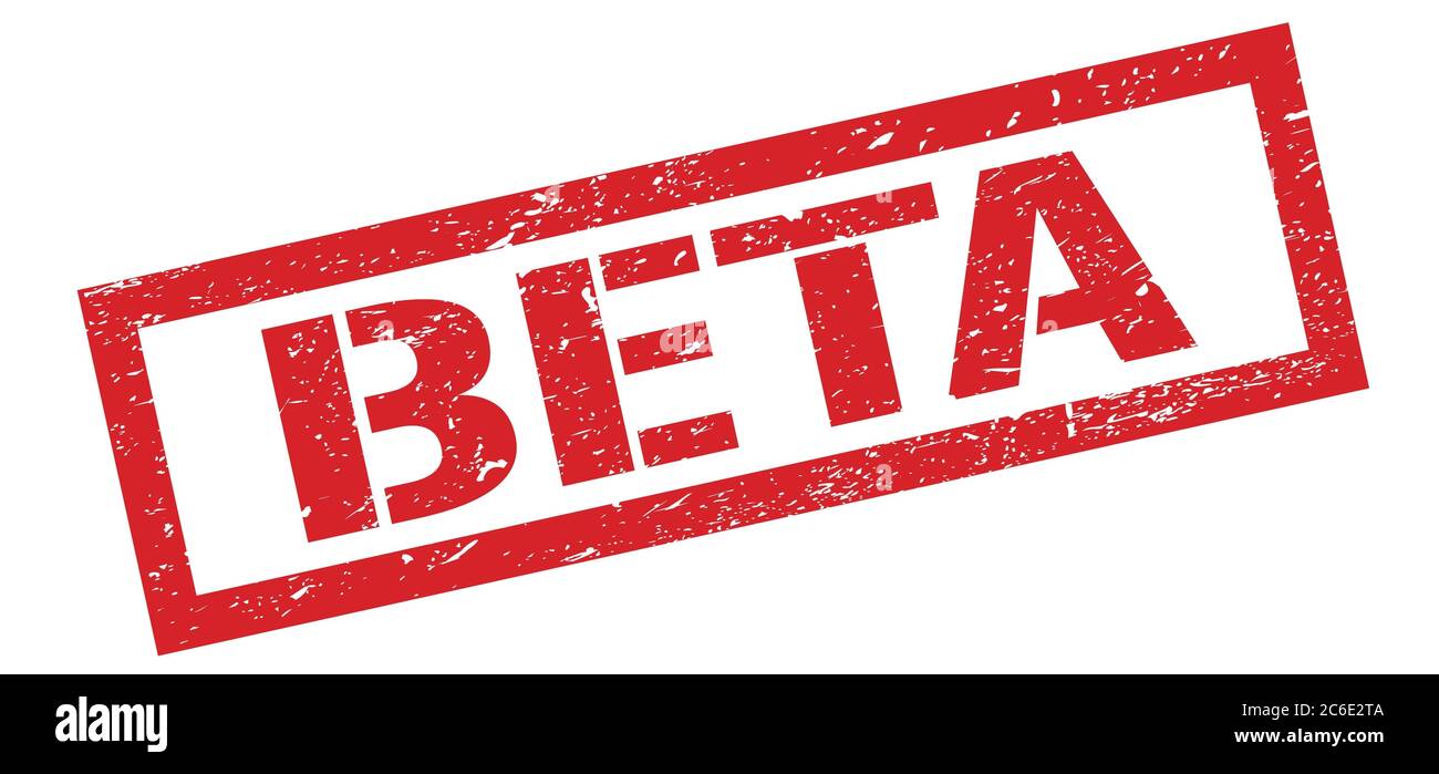 Beta word hi-res stock photography and images - Alamy