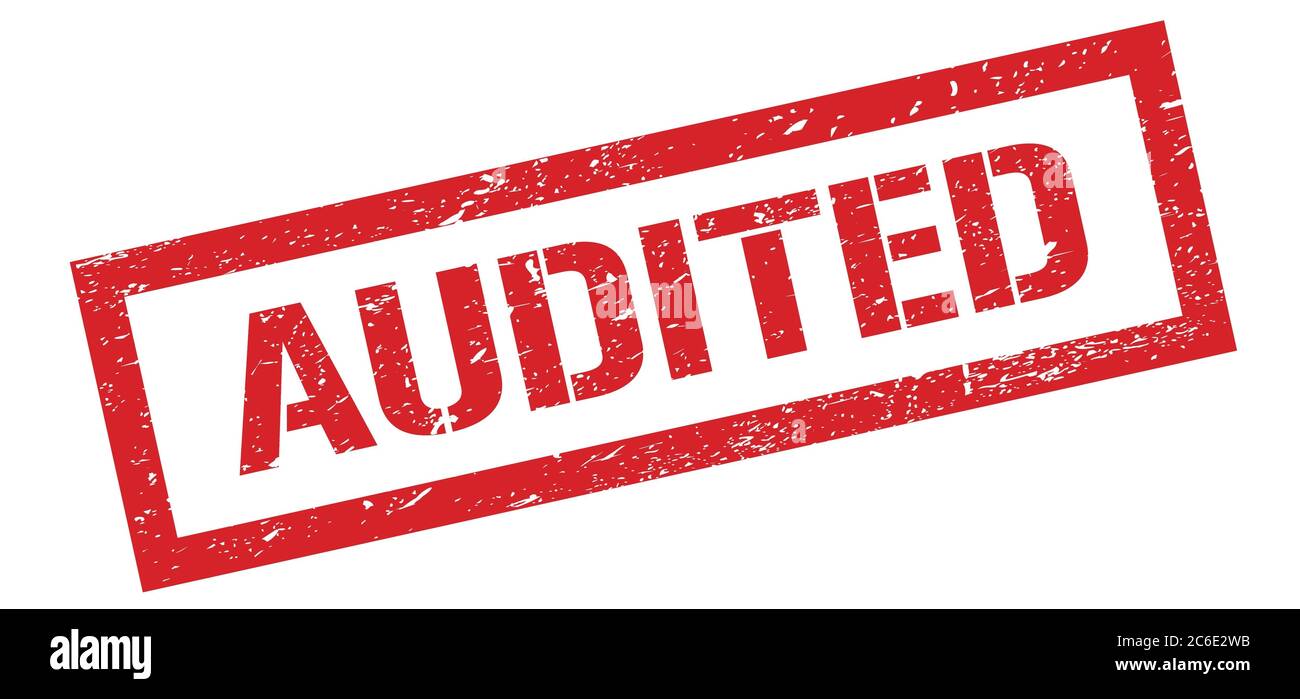 Audited stamp hi-res stock photography and images - Alamy