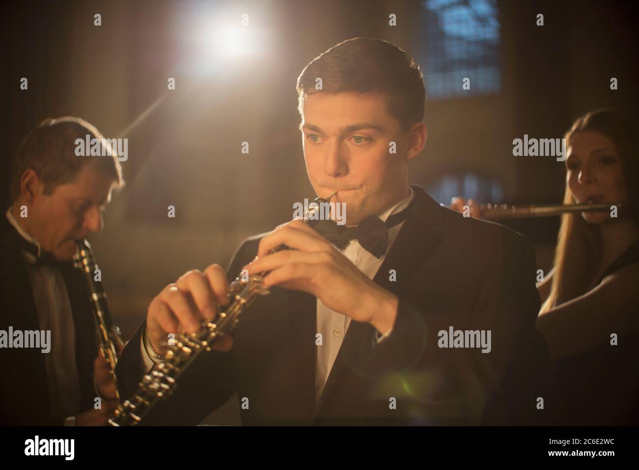 Oboist concert hi-res stock photography and images - Alamy