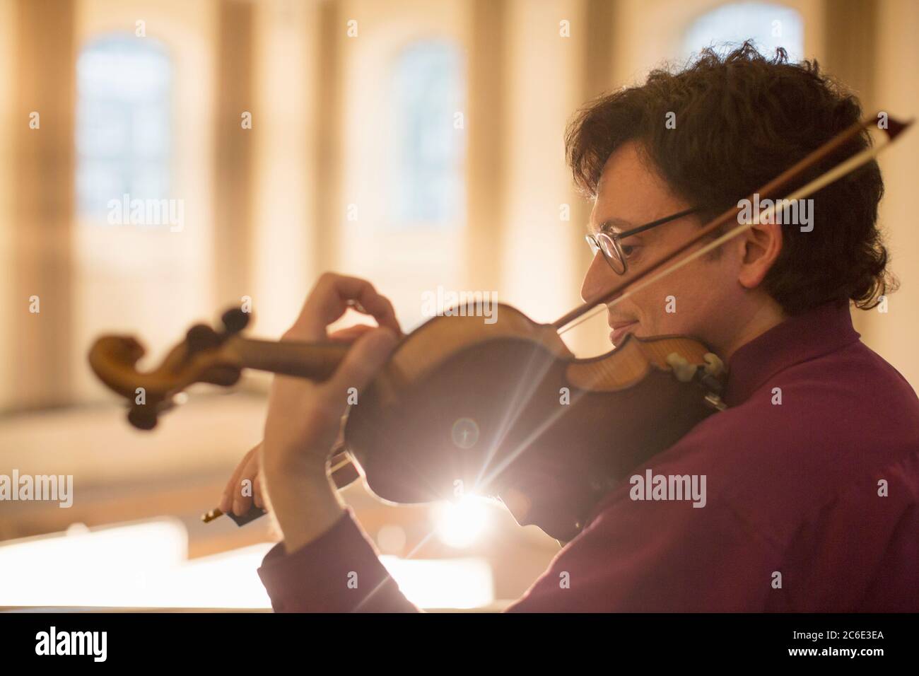 Back view black man performing hi-res stock photography and images - Alamy