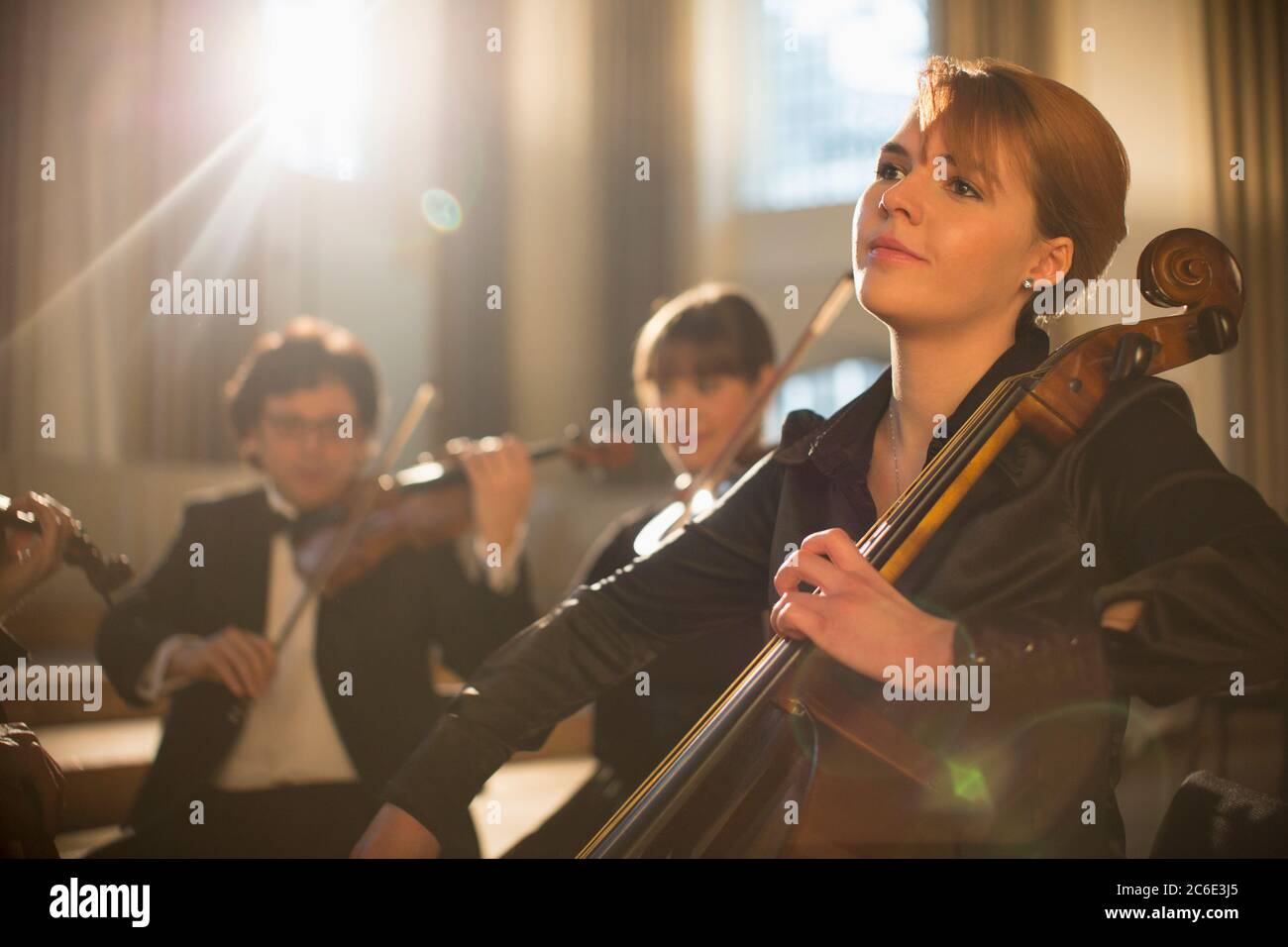 Classical concert orchestra hi-res stock photography and images - Alamy