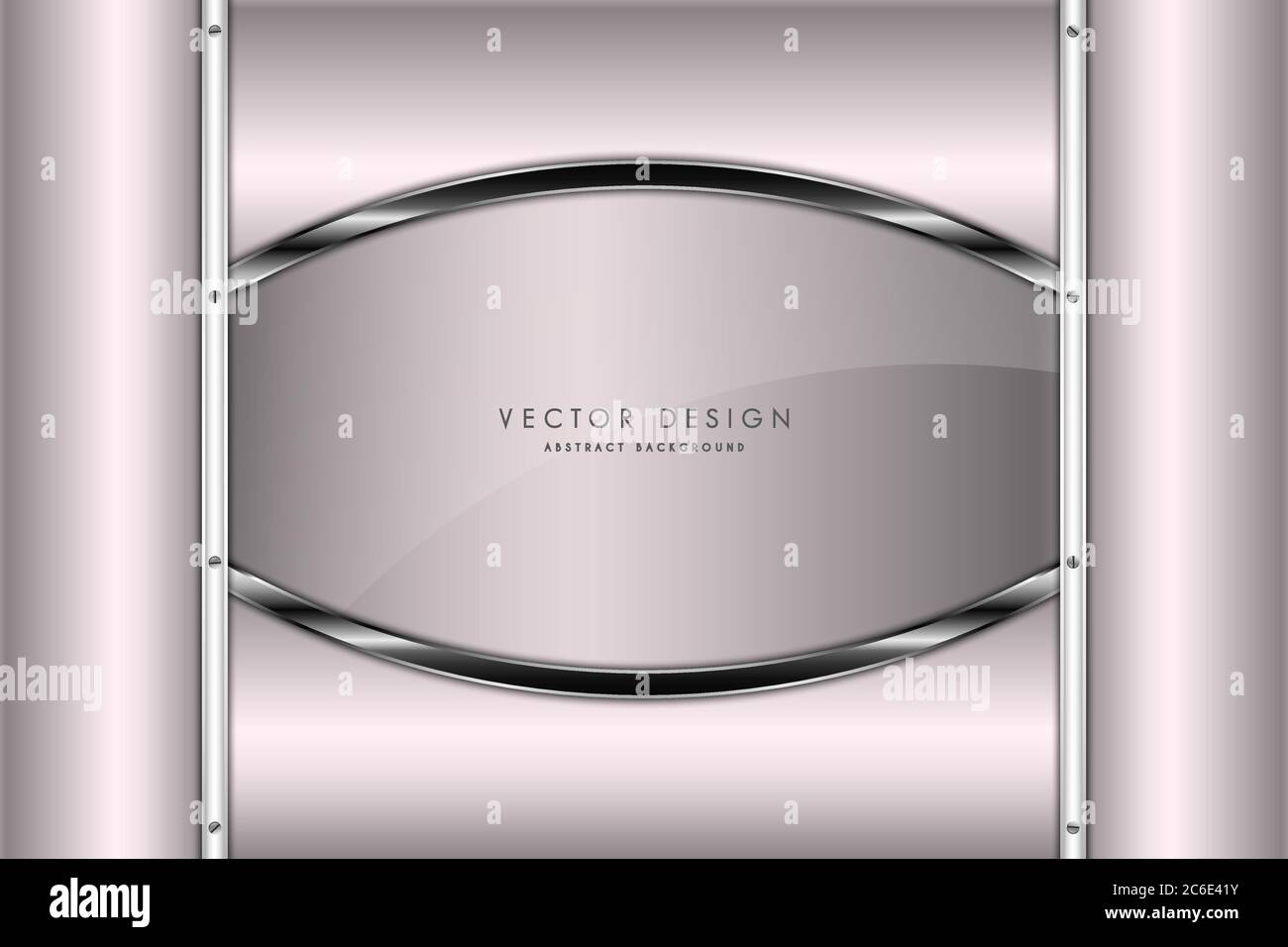 Metallic background.Luxury of pink and silver.Elegant metal modern ...