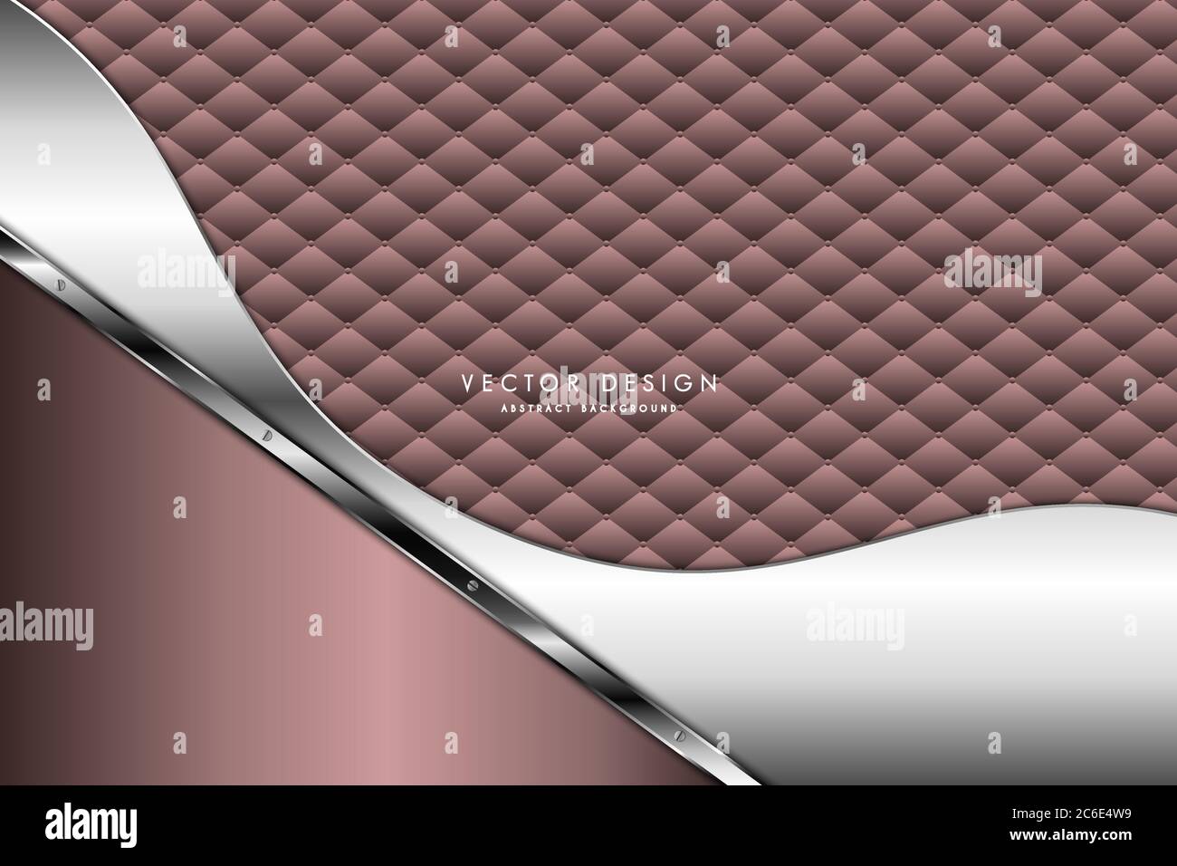 Elegant Pink And Silver Background