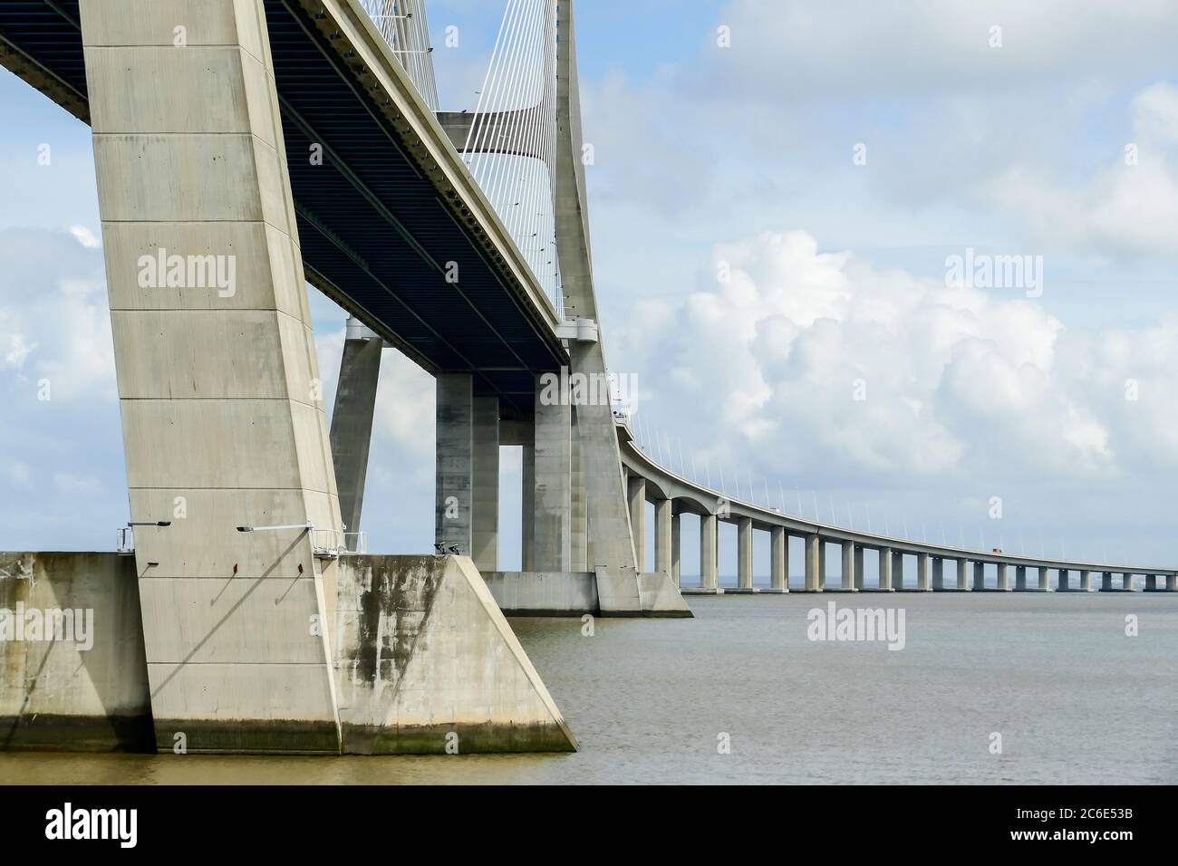 bridge over the river, beautiful photo digital picture Stock Photo - Alamy