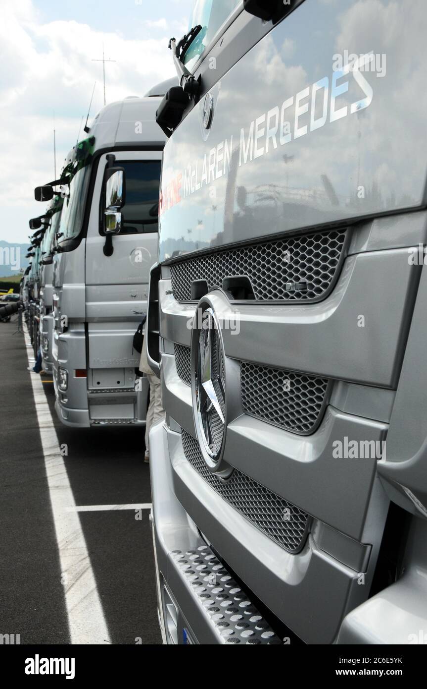 Truck mercedes grand prix formula hi-res stock photography and images ...