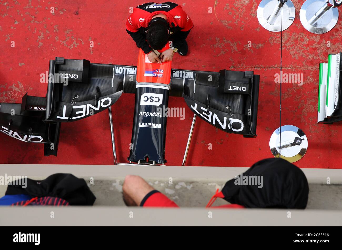 Front Wing F1 High Resolution Stock Photography and Images - Alamy