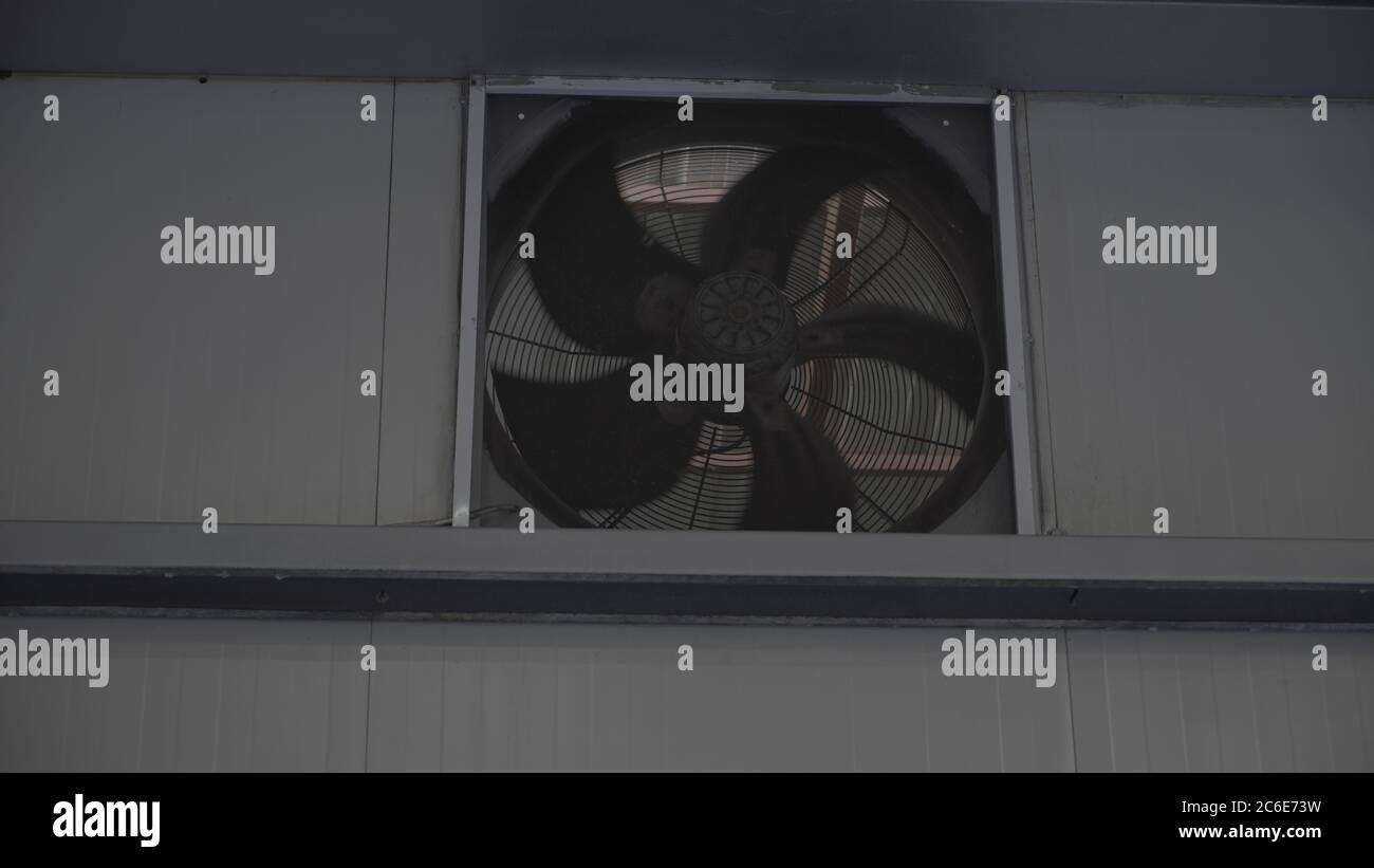 Factory Industrial Air Ventilator Exhaust Blower Fan Stock Photo - Alamy