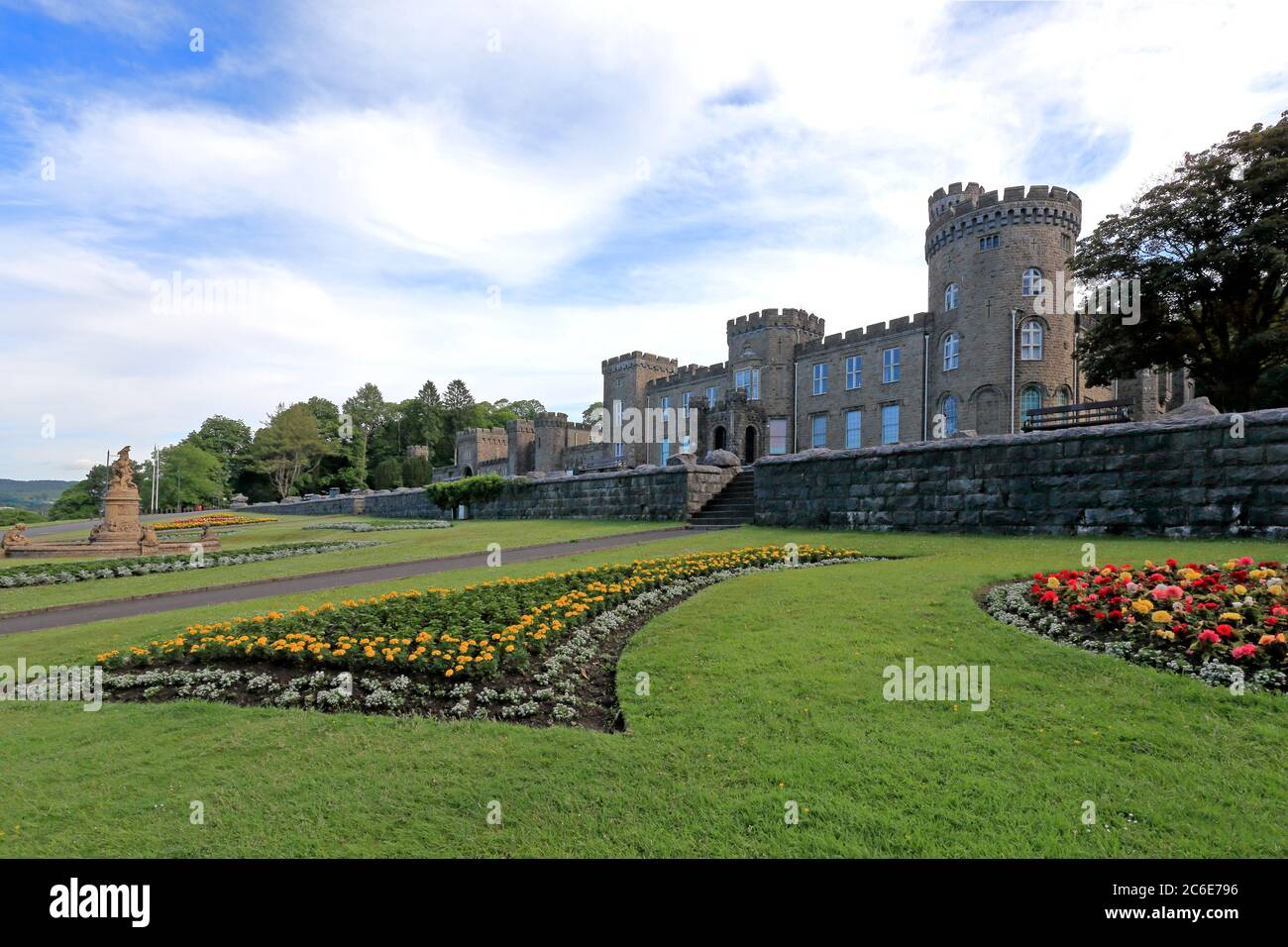 Cyfarthfa castle and park hi-res stock photography and images - Alamy