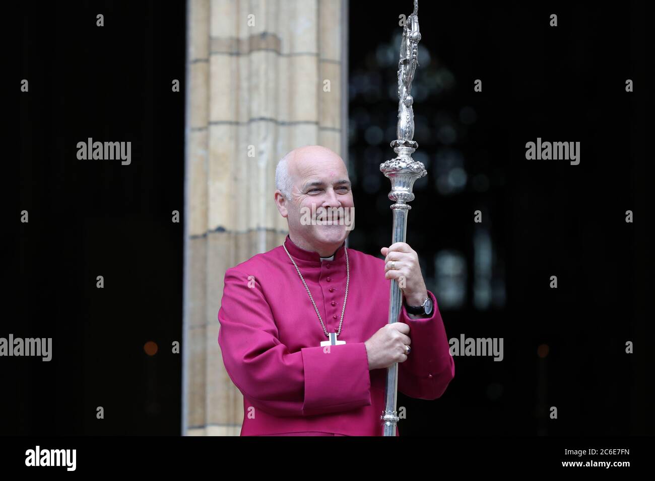 The 98th Archbishop of York, Bishop Stephen Geoffrey Cottrell, takes up ...