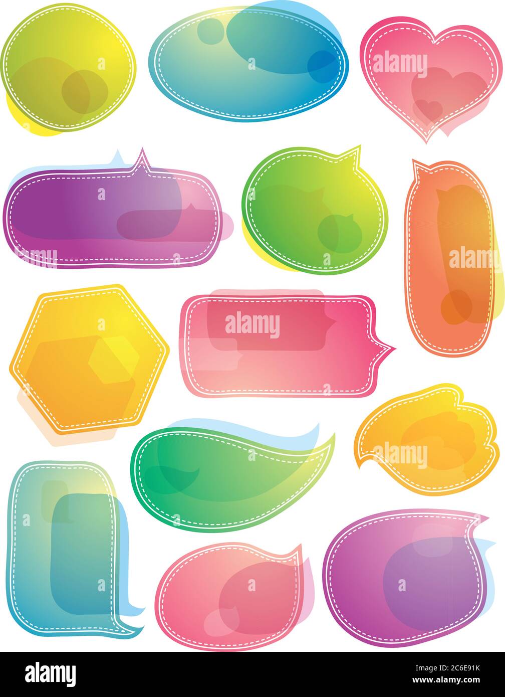 Retro sticker hi-res stock photography and images - Alamy