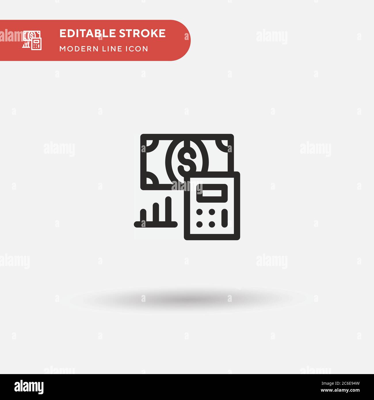 Simple costs Stock Vector Images - Alamy