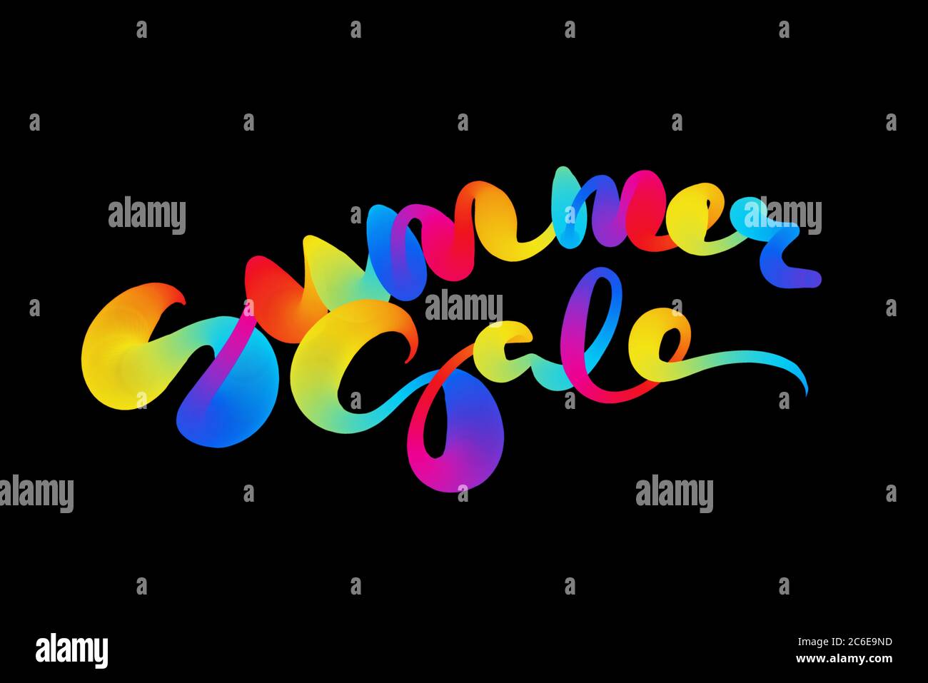 Rainbow letters hi-res stock photography and images - Alamy