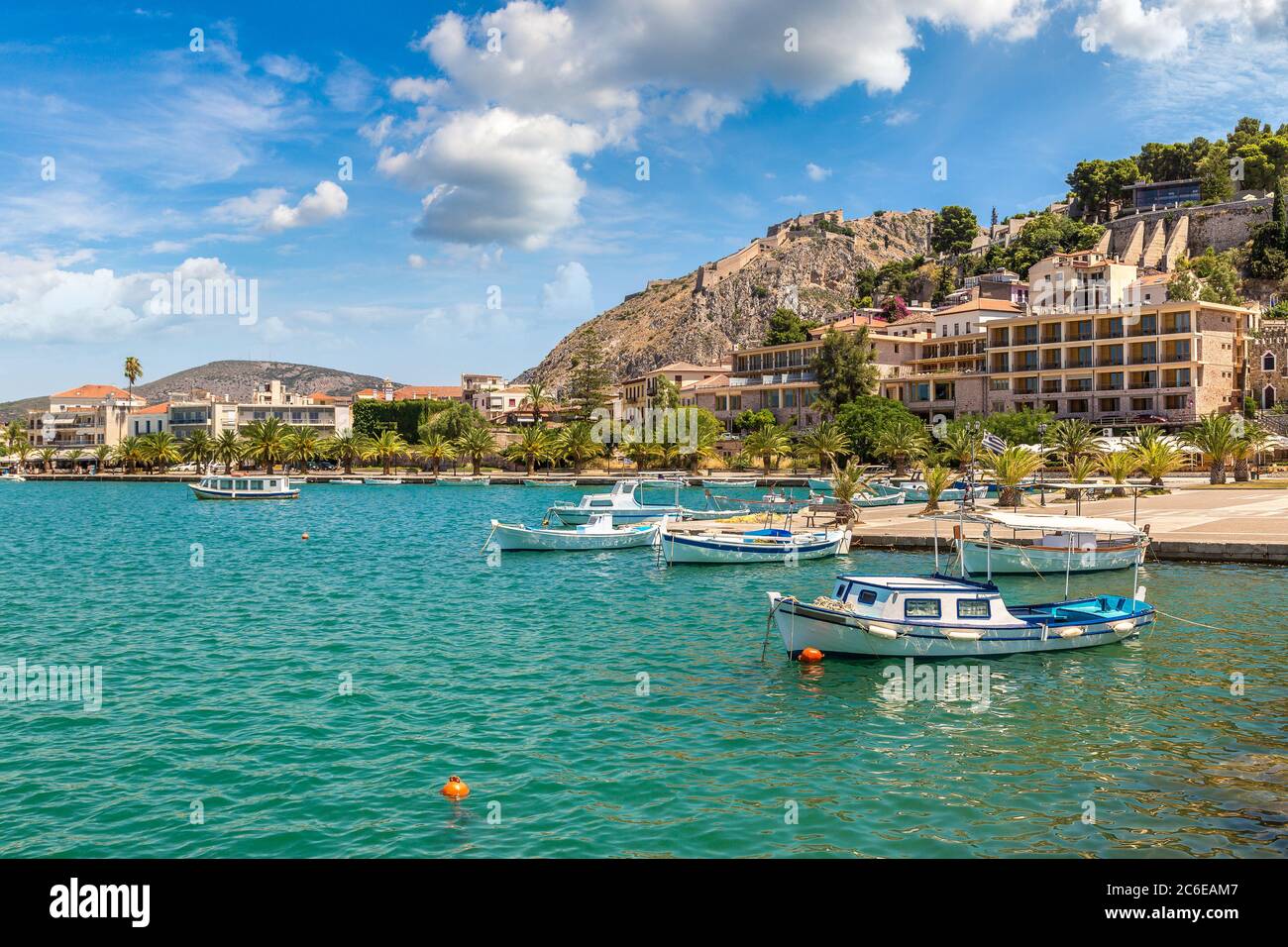 Greece, Nafplion in a beautiful summer day Stock Photo - Alamy