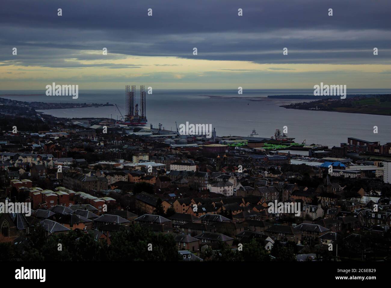sights around Dundee Area including the city centre Stock Photo - Alamy