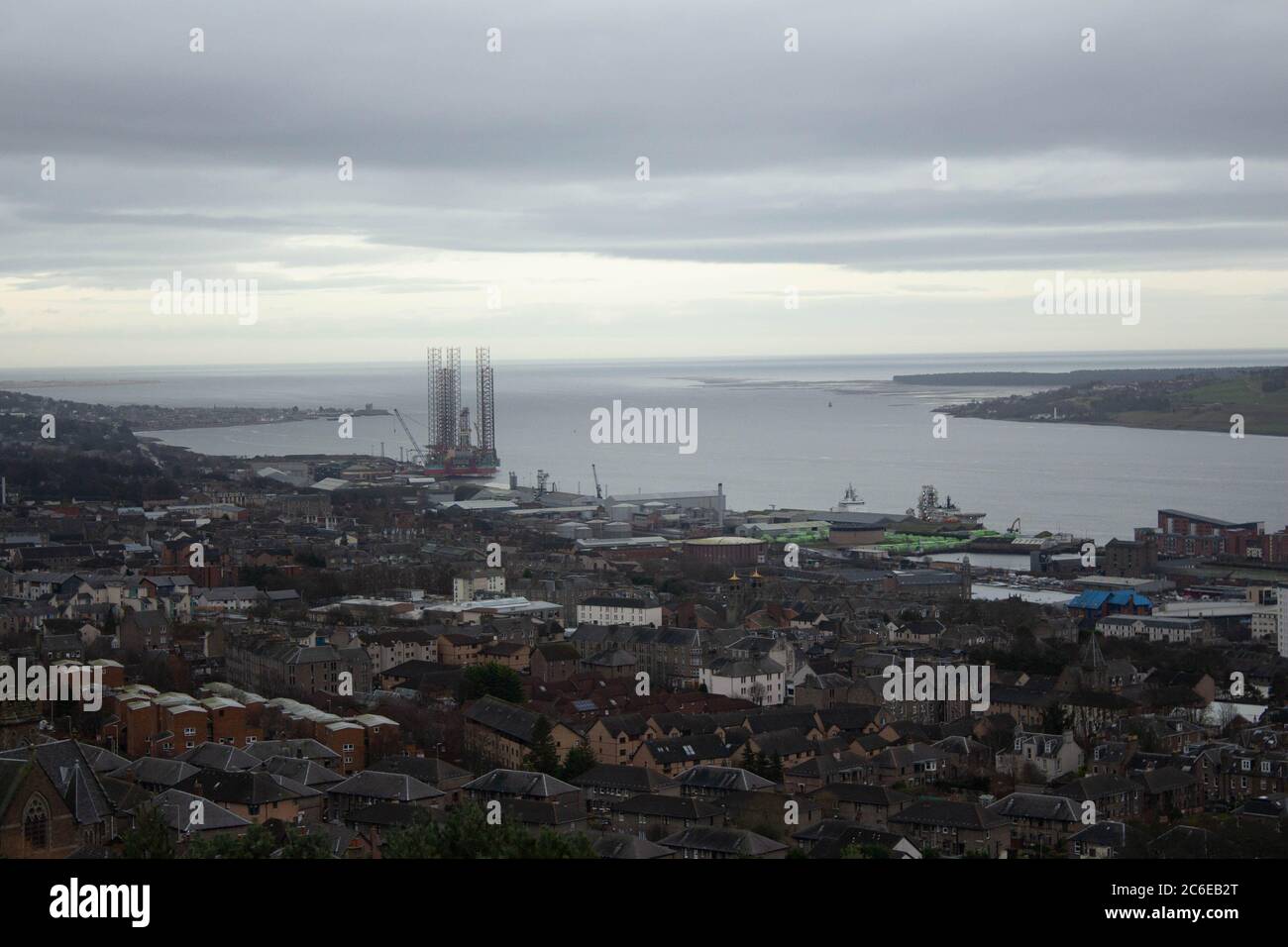 sights around Dundee Area including the city centre Stock Photo - Alamy