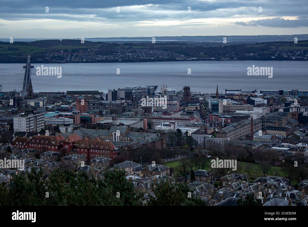 sights around Dundee Area including the city centre Stock Photo - Alamy