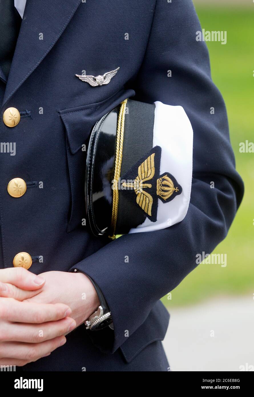 An officer in the Swedish Armed Forces.Photo Jeppe Gustafsson Stock ...