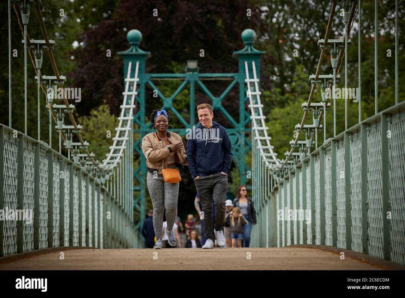 Shrewsbury town centre in Shropshire The Boathouse and Port Hill ...