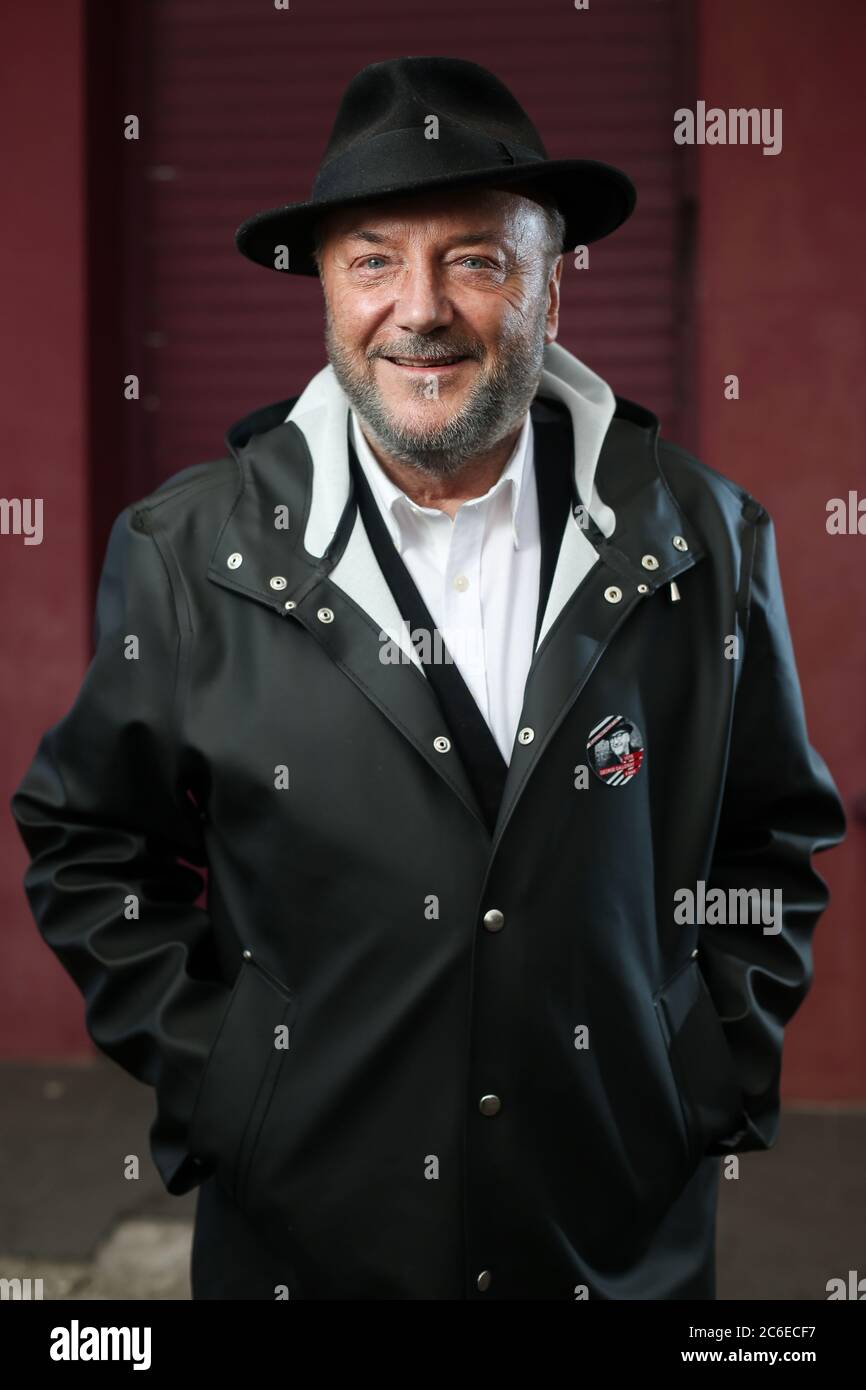 George Galloway launches his campaign HQ in the Gorton Manchester by ...