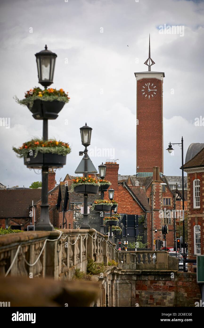Shrewsbury town centre hi-res stock photography and images - Alamy