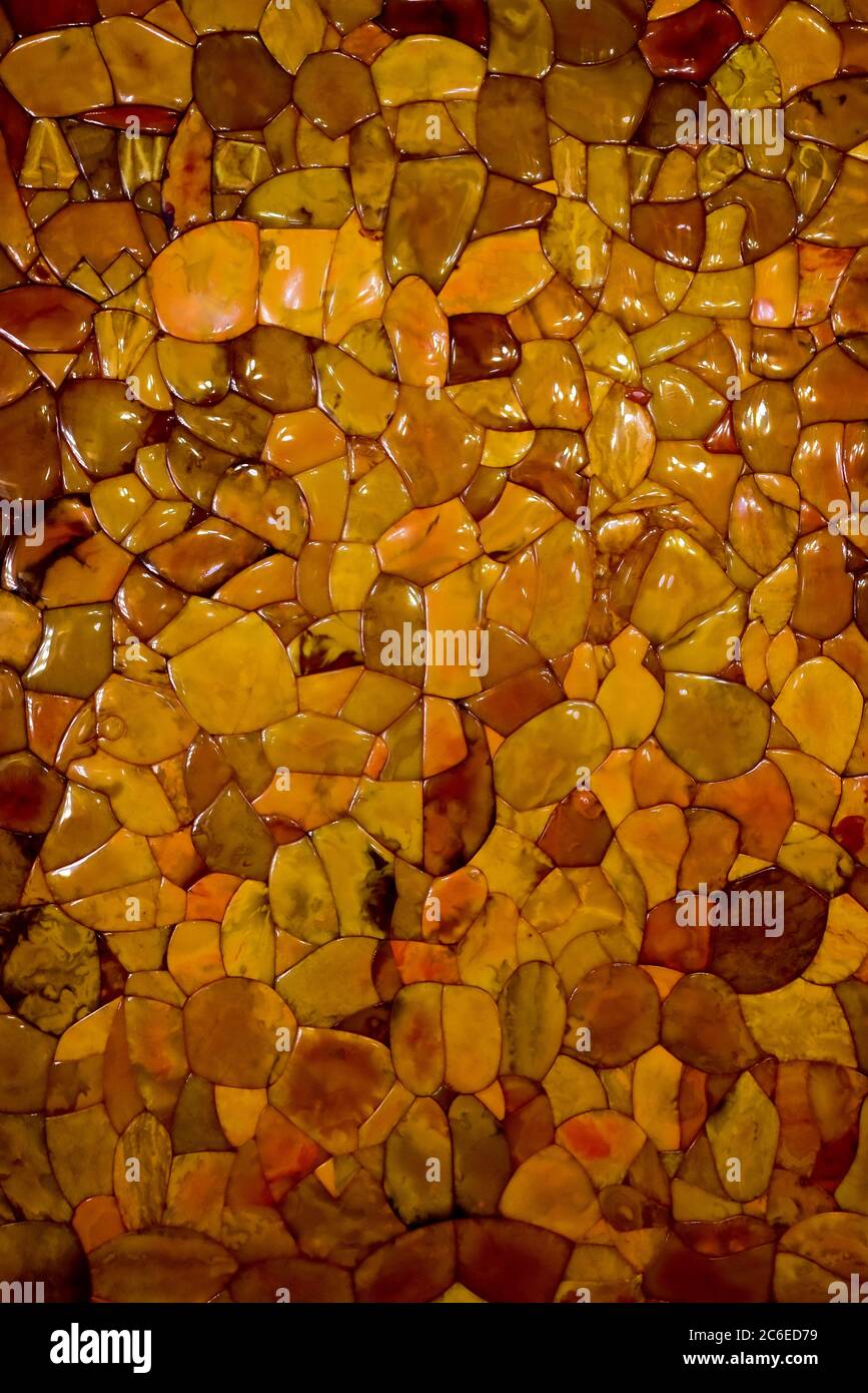 Golden amber stone texture background Stock Photo - Alamy