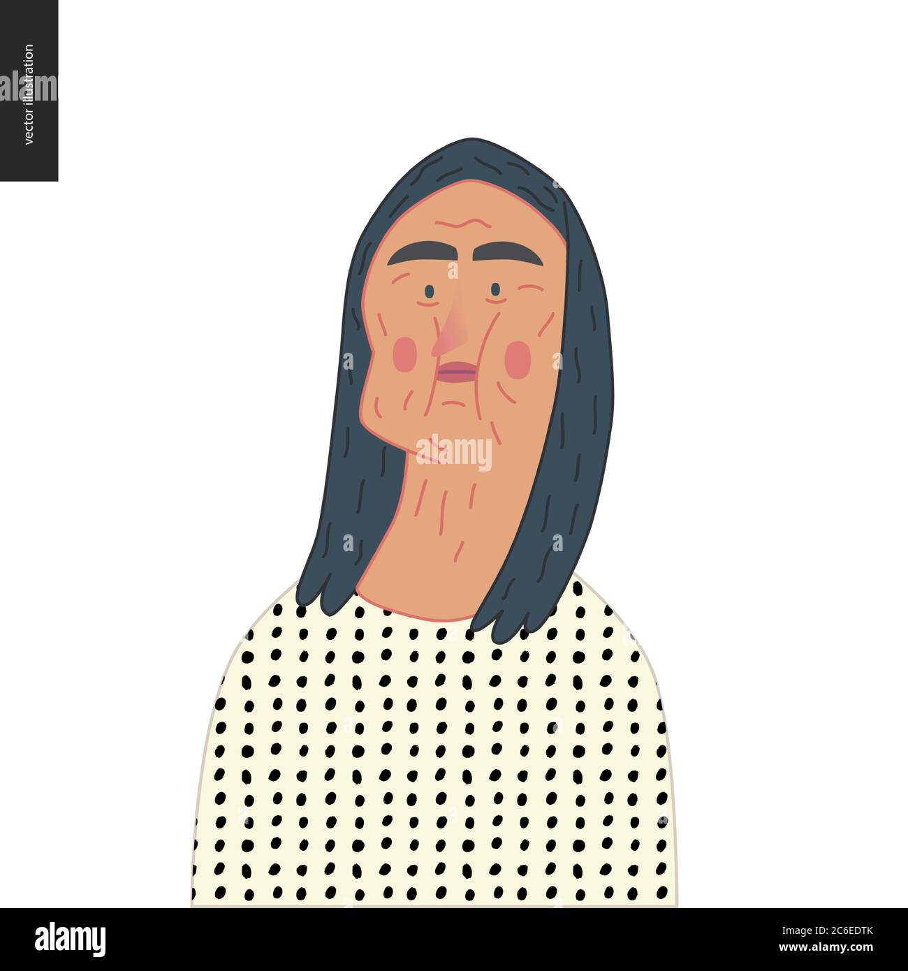 Sty head Stock Vector Images - Alamy