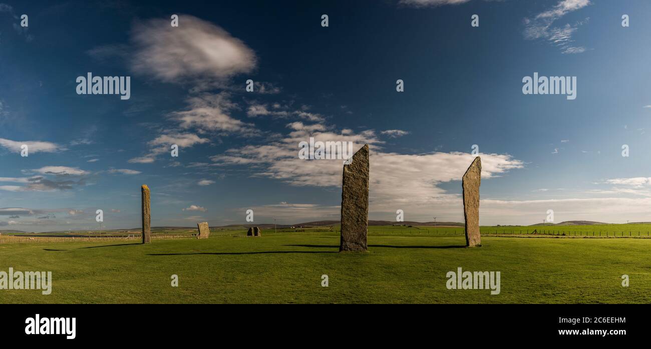 The Stones Of Stenness High Resolution Stock Photography and Images - Alamy