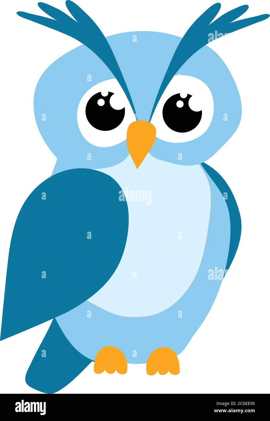 cute owl character, cartoon Stock Vector Image & Art - Alamy