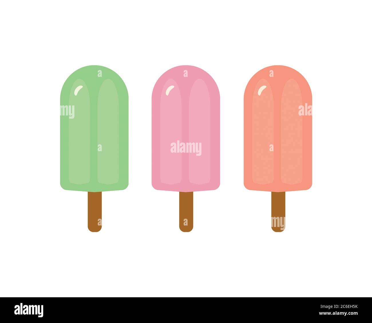 In pastel colors Cut Out Stock Images & Pictures - Alamy