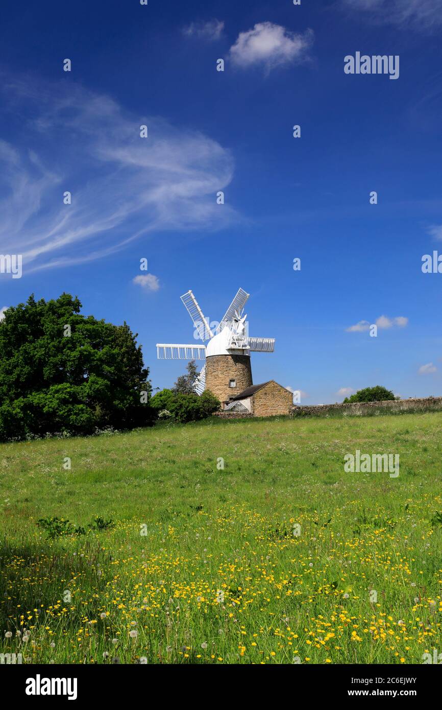 Heage windmill view hi-res stock photography and images - Alamy