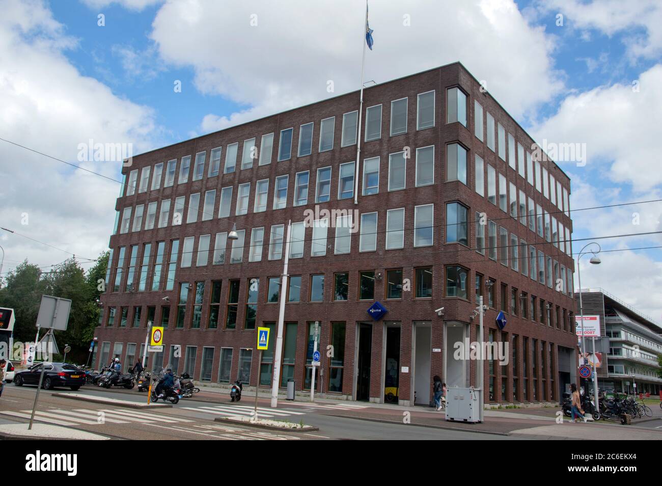 Police Station At The Linneausstraat At Amsterdam The Netherlands 1-7 ...