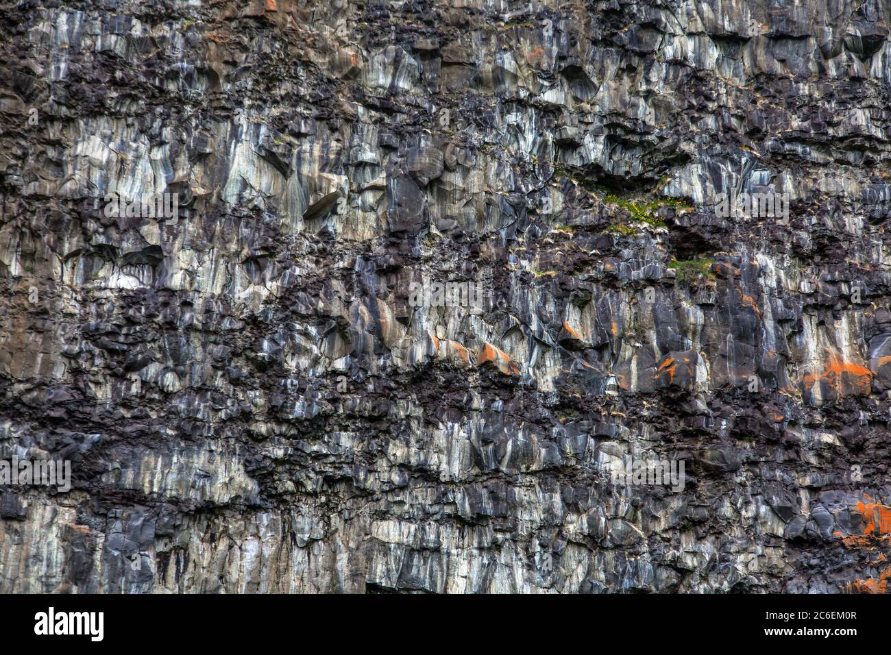Basalt, volcanic rocks Stock Photo - Alamy
