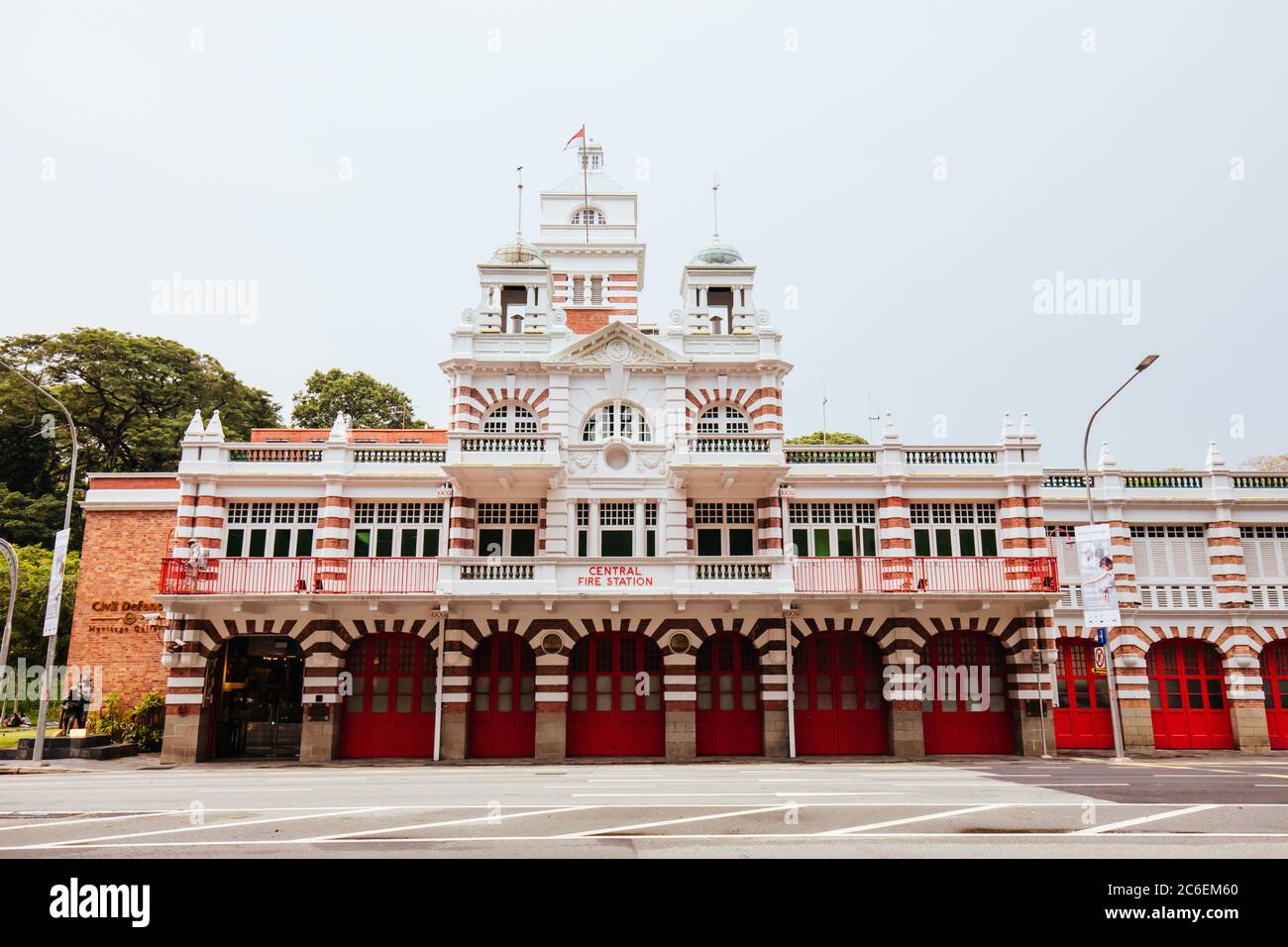 Singapore Central Fire Station Stock Photo - Alamy