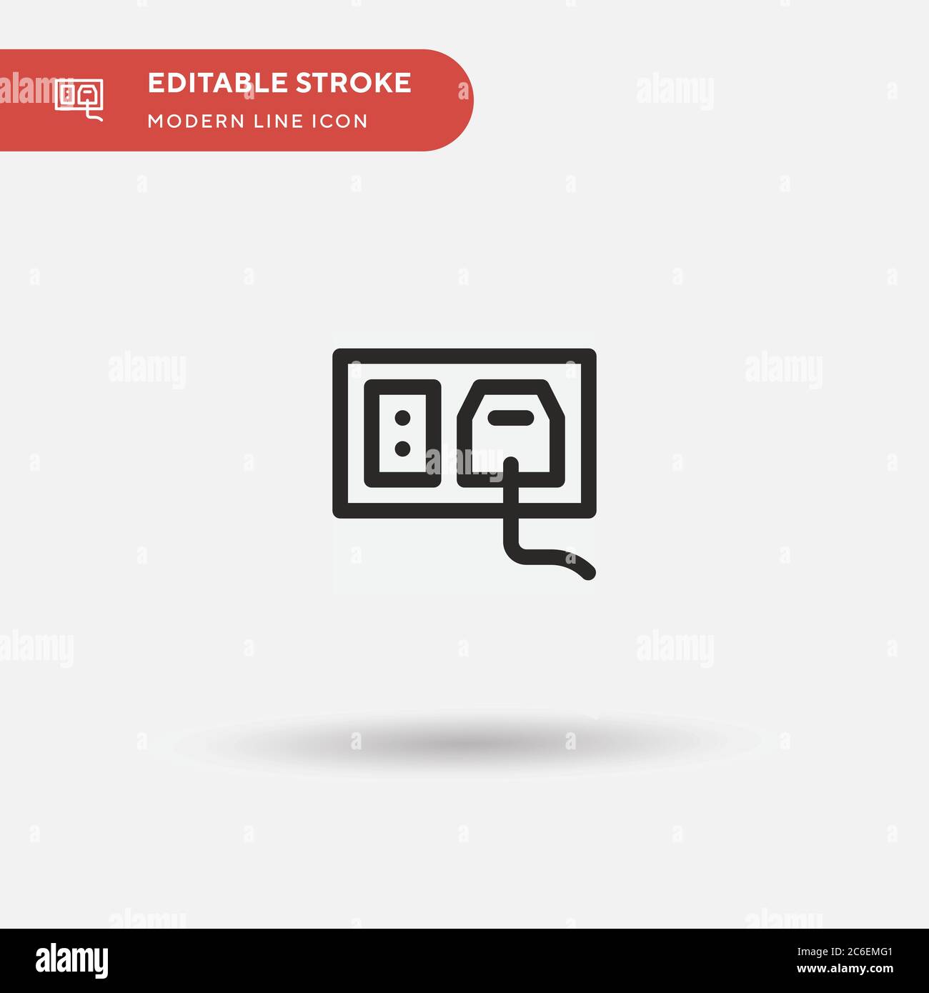 Connection Simple vector icon. Illustration symbol design template for ...