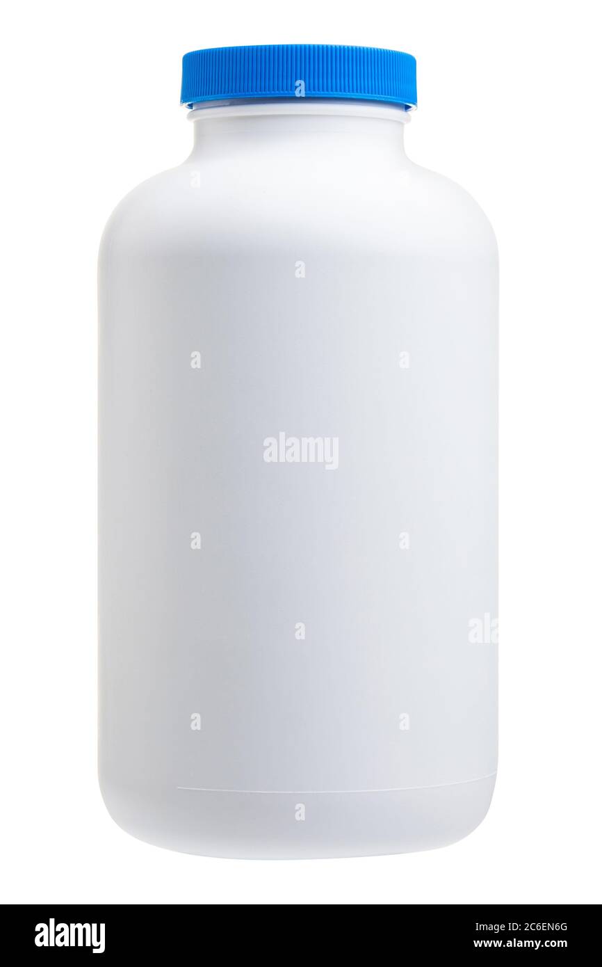 Blank medicine package bottle isolated with clipping path Stock Photo ...
