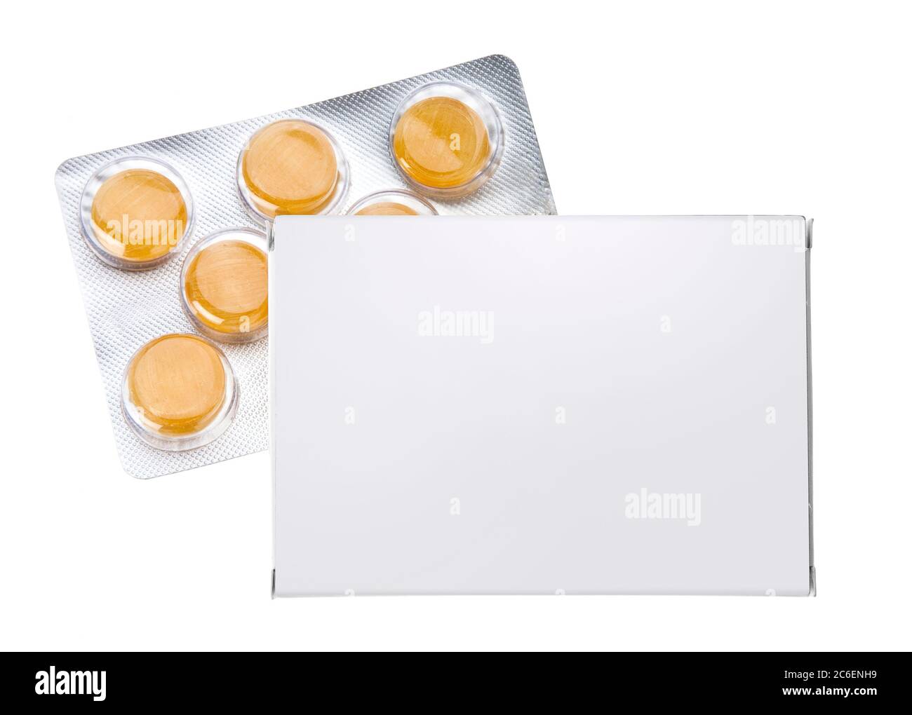 Open blank medicine drug box isolated Stock Photo - Alamy