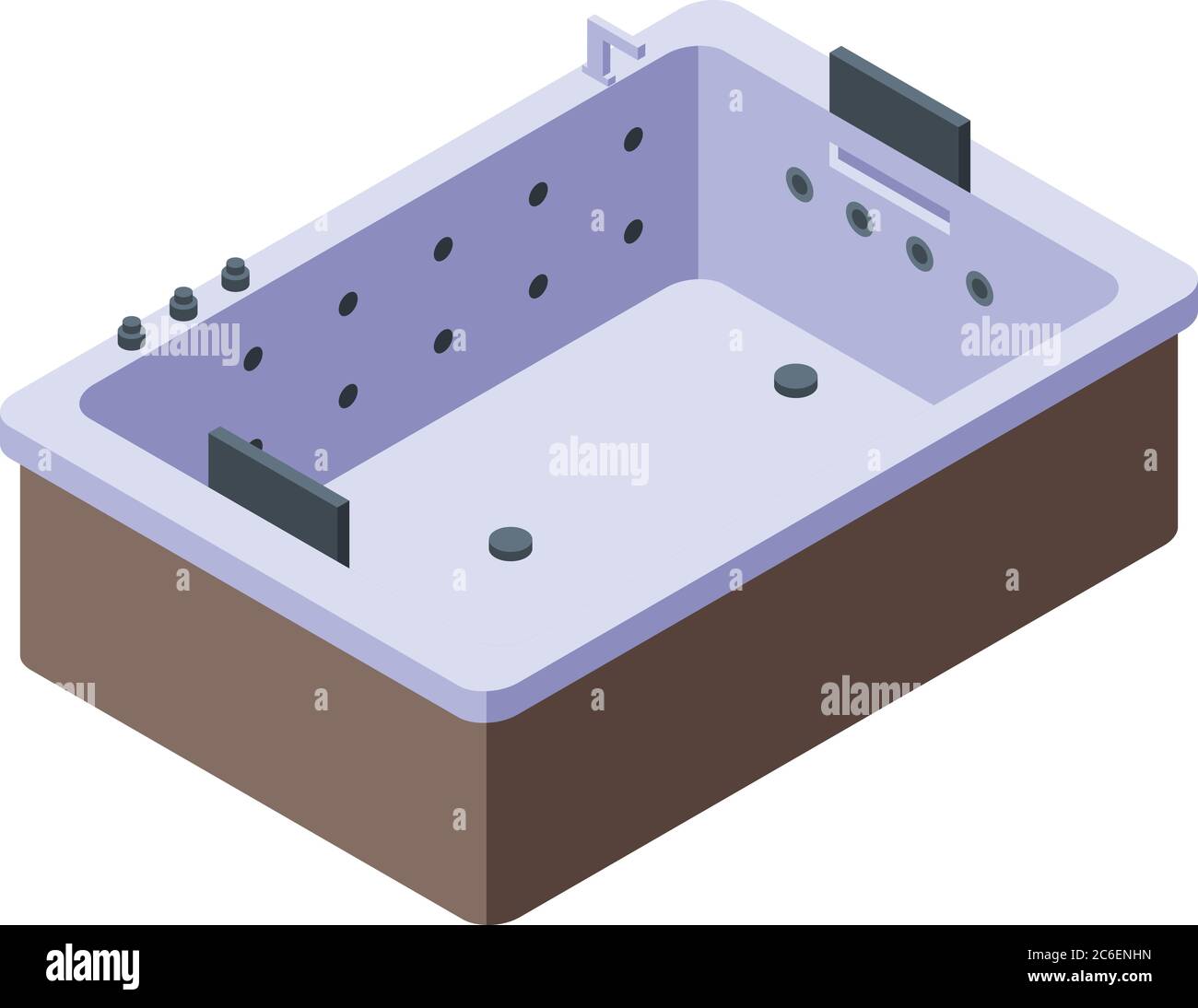 Equipment jacuzzi icon, isometric style Stock Vector Image & Art - Alamy