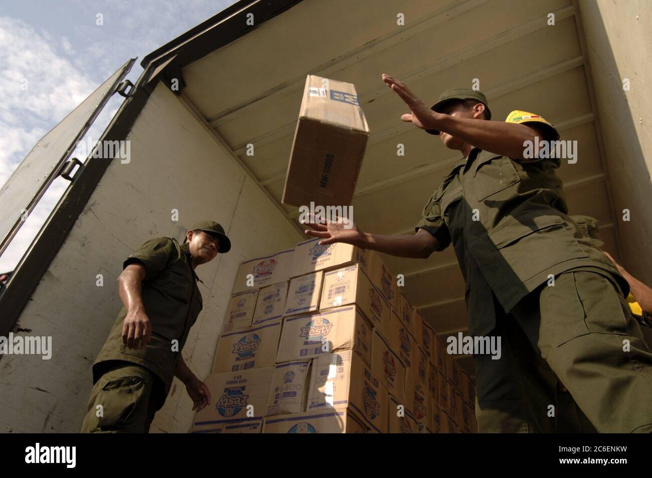 Hurricane u s military base hi-res stock photography and images - Alamy