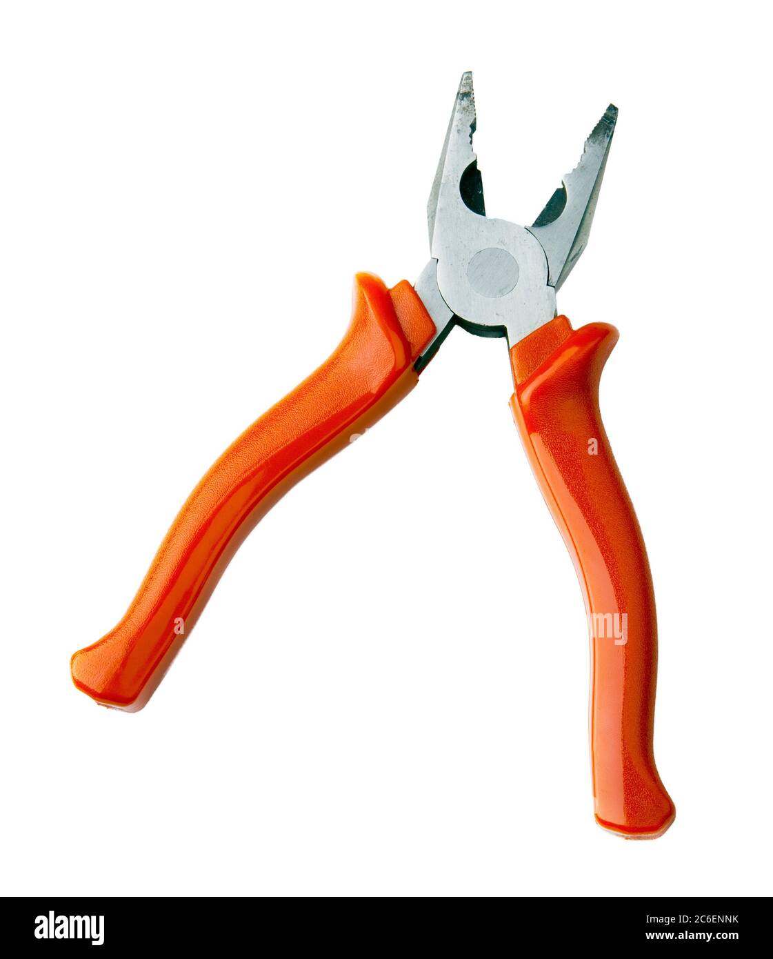 Red pliers isolated tool Stock Photo - Alamy