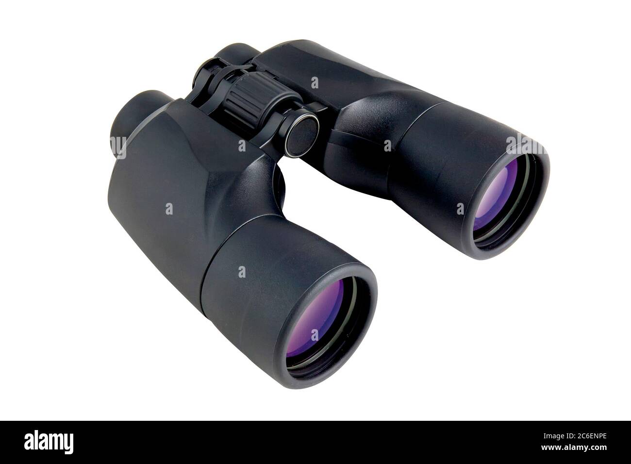 Modern binoculars isolated Stock Photo - Alamy