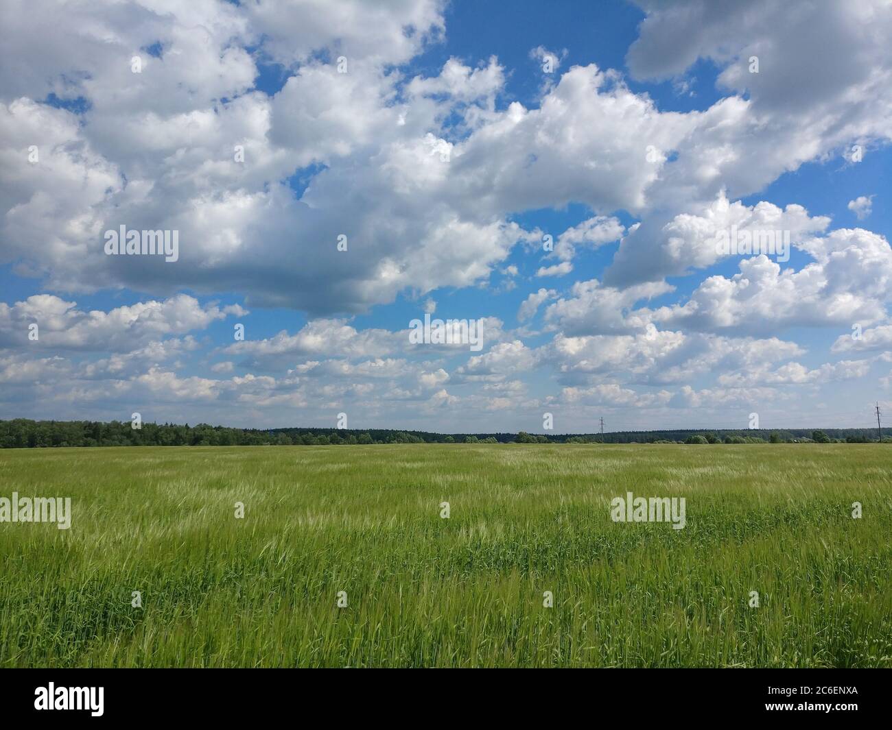 Sunny sky and clouds hi-res stock photography and images - Alamy