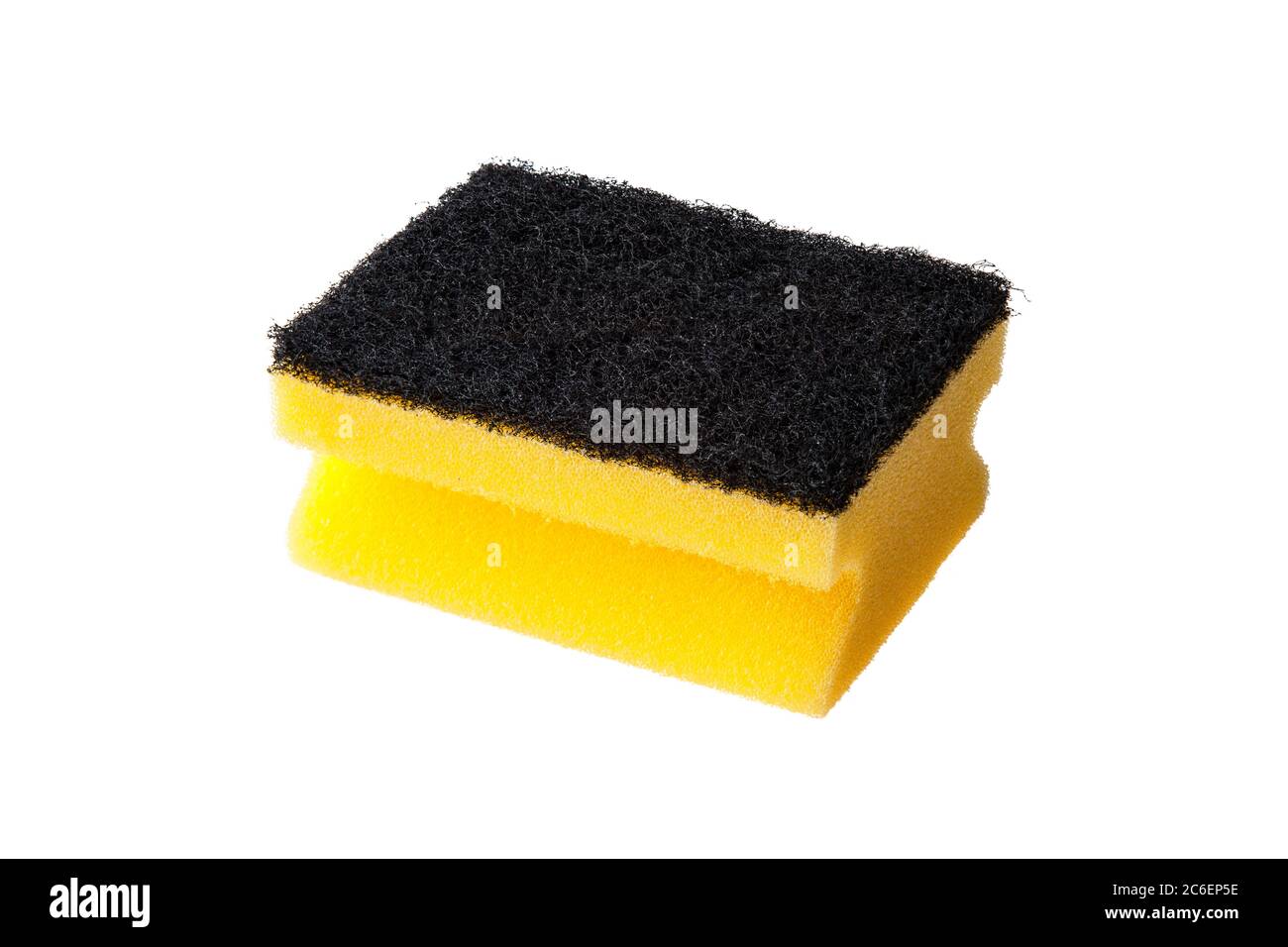 Kitchen cleaning sponge isolated set Stock Photo - Alamy