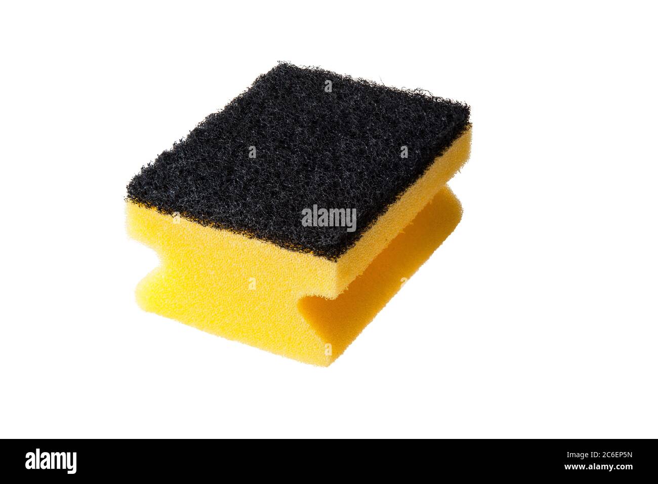Kitchen cleaning sponge isolated set Stock Photo - Alamy